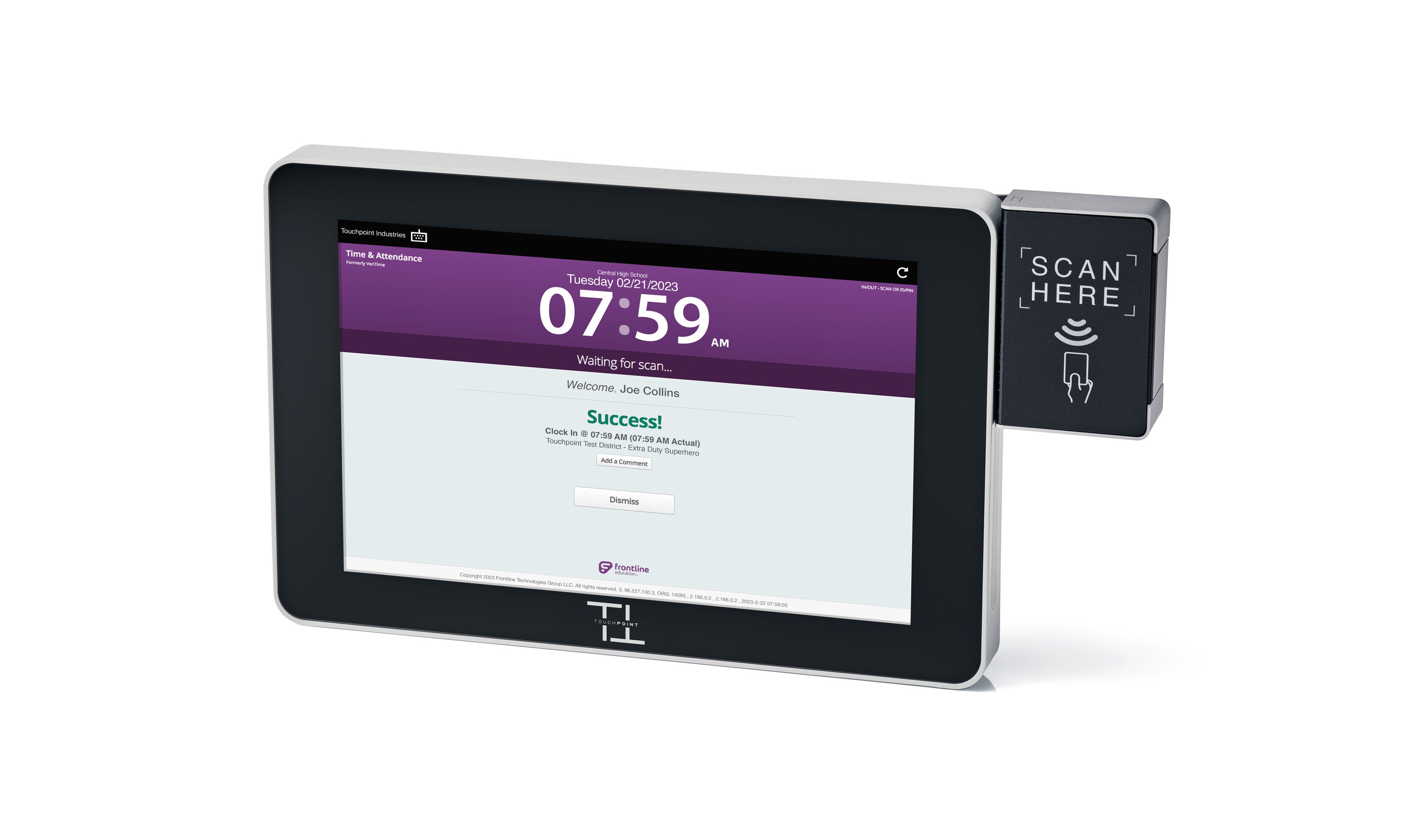 Fast, Fail-Proof Time Clocks Built for Frontline Time & Attendance