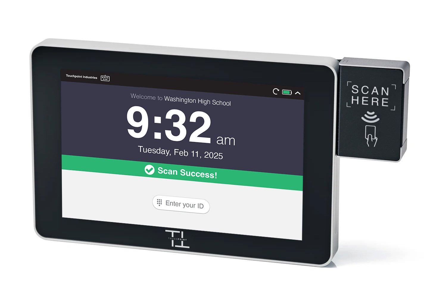 Touchpoint SmartClocks: Full Range of Time Clocks for K-12